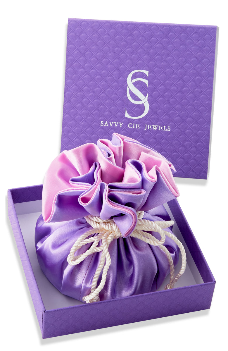 7-Piece Genuine Pearl Gold Plated Jewelry Set with Travel Pouch – Savvy ...